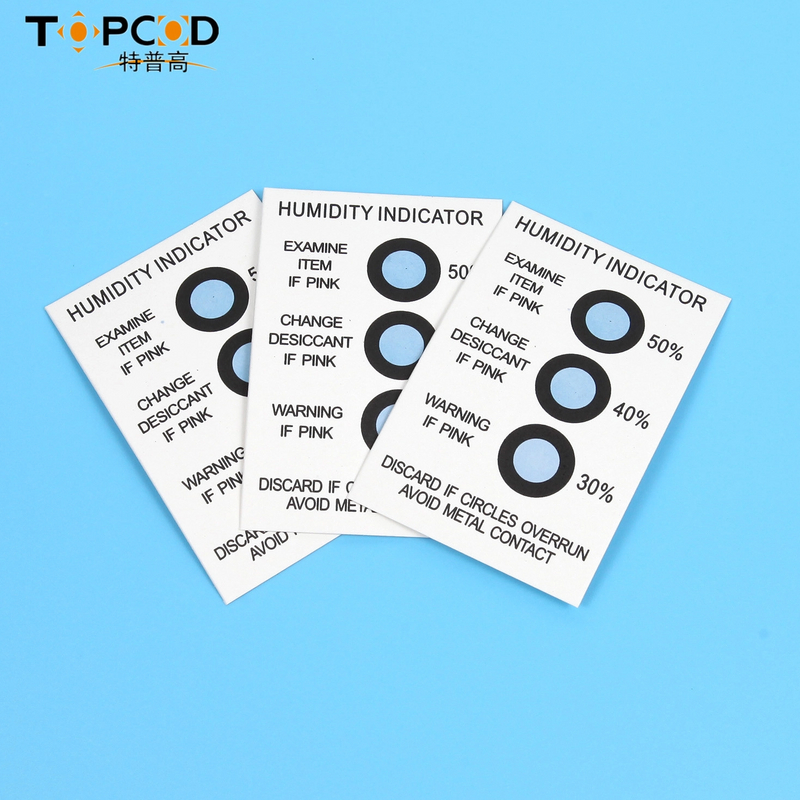 3 Dots Free Cobalt Bule to Pink Humidity Indicator Cards from China ...